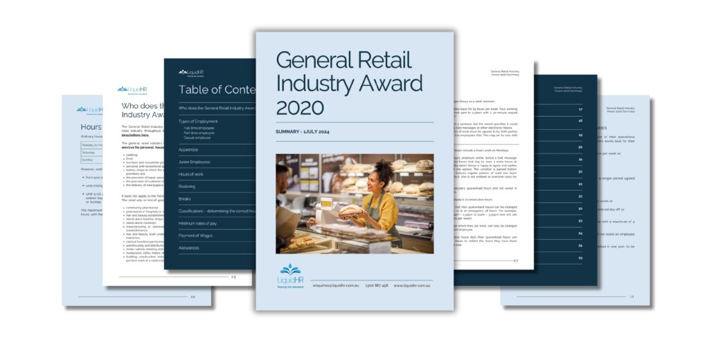 General Retail Industry Award 2025